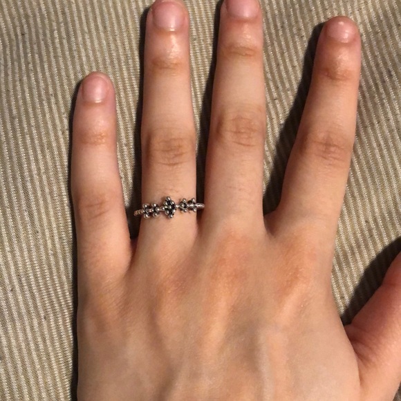 unknown | Jewelry | Brand New Silver Beaded Ring | Poshmark